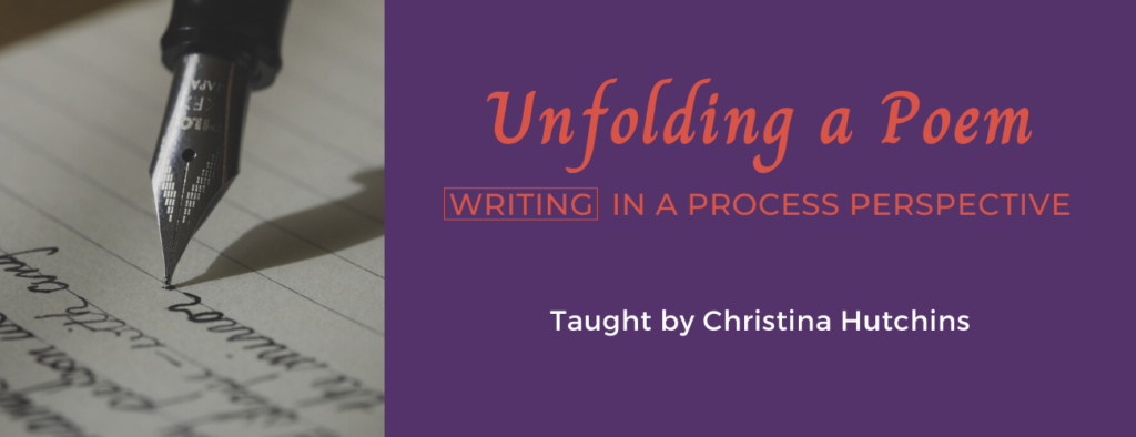 Unfolding a Poem: Writing in a Process Perspective | Cobb Institute: A ...